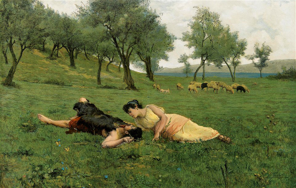 Spring Idyll – Eduardo Ettore Forti ile Pastoral Sessizlik ve Doğal Uyum